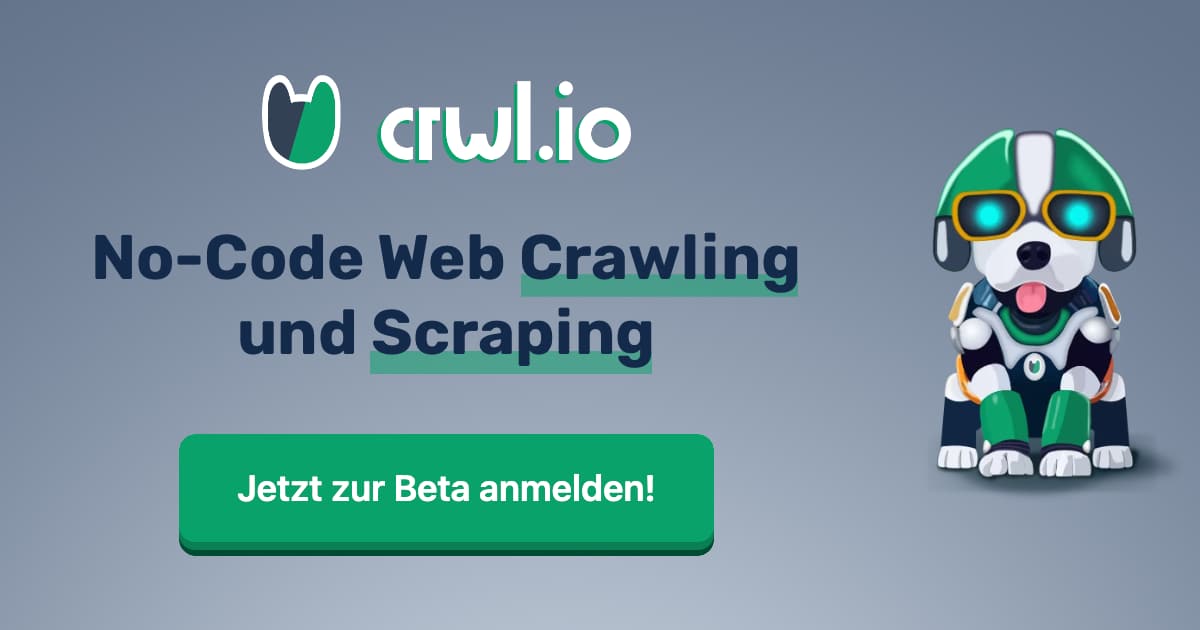No-Code Web Crawling and Scraping Software and Services - crwl.io